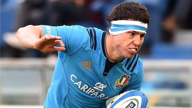 Rugby World Cup 2015: Italy's Luca Morisi to miss tournament - BBC Sport