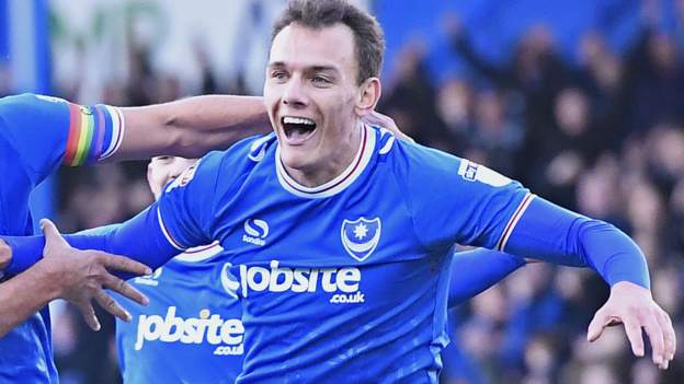 Portsmouth winger Kal Naismith delighted after 'brilliant' month - BBC ...