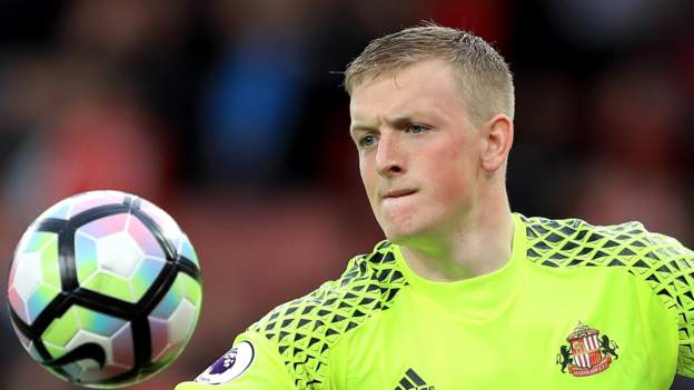 Jordan Pickford: Sunderland will demand £30m for keeper - David Moyes ...