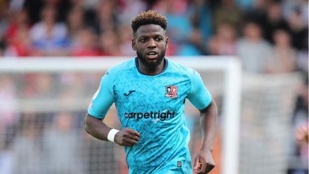 Offrande Zanzala: Newport County sign striker from Barrow - BBC Sport