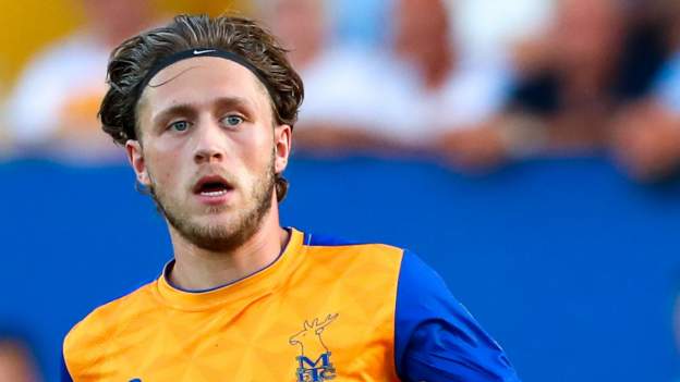 Will Swan: Mansfield Town striker's season ended by ankle injury - BBC ...