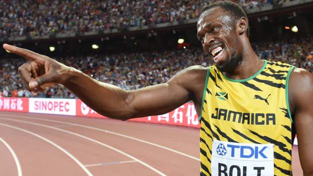 Usain Bolt secures 11th World Championships gold with relay win - BBC Sport