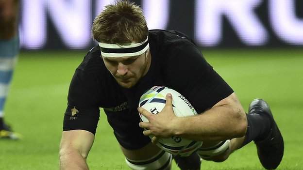 Rugby World Cup 2015: New Zealand 26-16 Argentina - BBC Sport