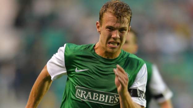 Jordon Forster: Plymouth Argyle sign Hibernian defender on loan - BBC Sport