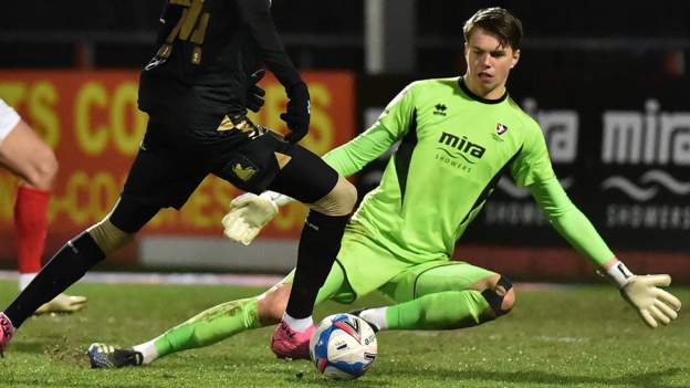 Josh Griffiths: Portsmouth sign goalkeeper from West Brom on loan - BBC ...