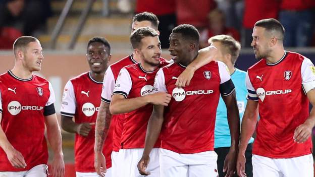 Rotherham United 3-0 Blackpool: Millers move ninth with comfortable win ...