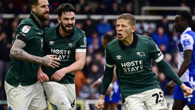 Bristol Rovers 0-3 Derby County - BBC Sport
