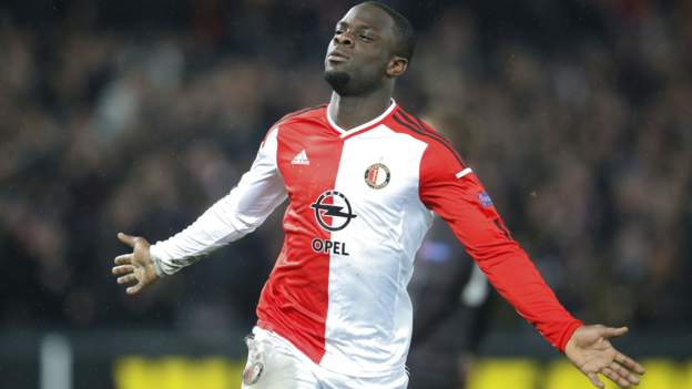 Elvis Manu: Feyenoord striker joins Brighton for undisclosed fee - BBC ...