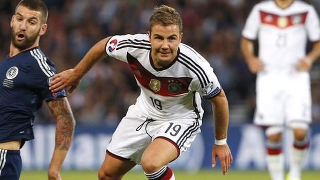 Mario Gotze: Bayern Munich midfielder out for 10-12 weeks - BBC Sport