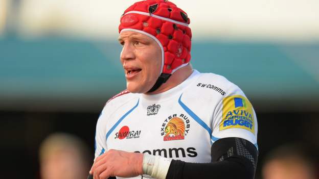 Tom Johnson: Ex-England and Exeter Chiefs forward retires - BBC Sport
