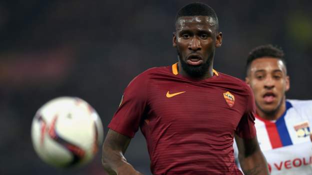 Antonio Rudiger: Chelsea sign Roma defender for an initial fee of £29m ...
