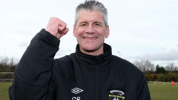 Gary Smyth heads contenders for Glentoran managerial post - BBC Sport