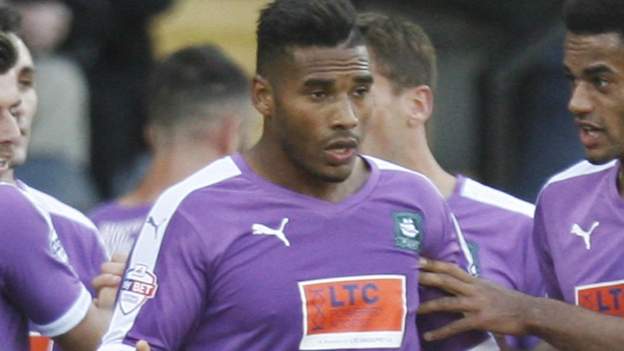Reuben Reid, Peter Hartley and Luke McCormick near Plymouth return ...