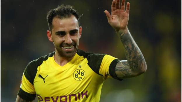 Paco Alcacer: Borussia Dortmund sign Barcelona striker for £22.7m - BBC ...