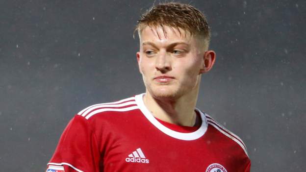 Luke Armstrong: Salford City sign Middlesbrough striker on three-year ...