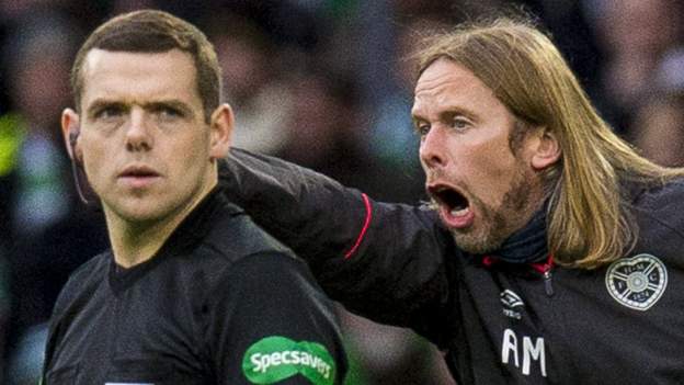 Referee Douglas Ross not convinced by full-time switch - BBC Sport