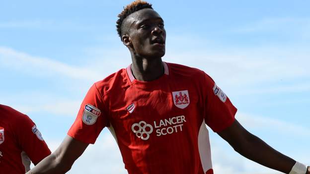 Tammy Abraham: Bristol City striker's schedule 'unbelievable', says Lee ...