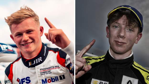 NI teens Dan Harper and Jack Young aiming for racing success - BBC Sport