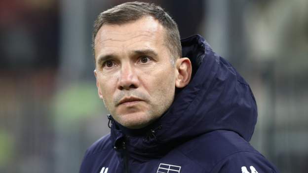 Andriy Shevchenko sacked by Genoa after two months in charge - BBC Sport
