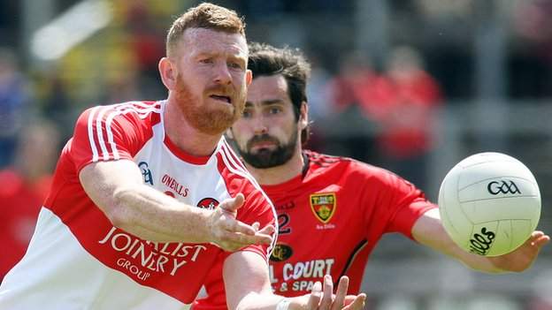 Fergal Doherty retires from Derry football duty - BBC Sport