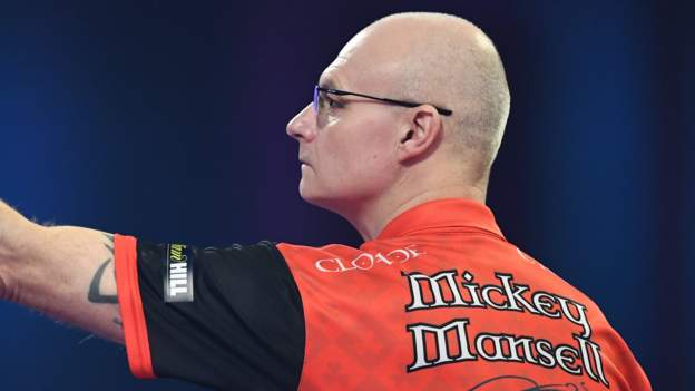 PDC World Darts Championship: Mickey Mansell loses 3-0 to Seigo Asada ...