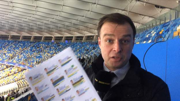 BBC's Conor McNamara shows how he prepares for match commentary - BBC Sport