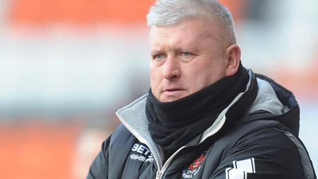 Blackpool manager Terry McPhillips says club 'in limbo' over ...