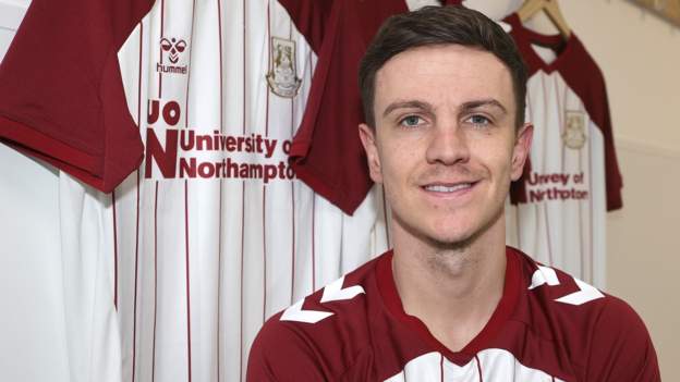 Josh Harrop: Northampton Town sign former Manchester United midfielder ...