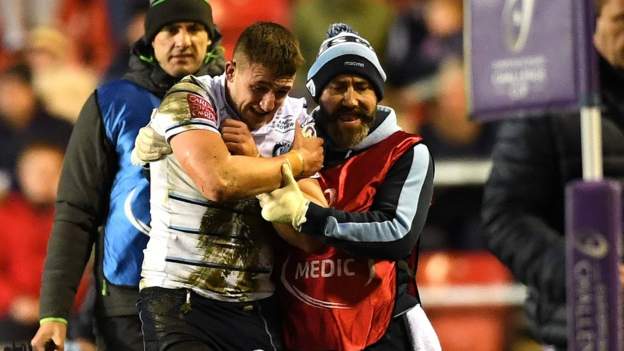 Cardiff Blues: Matthew Morgan and Harri Millard out for season - BBC Sport