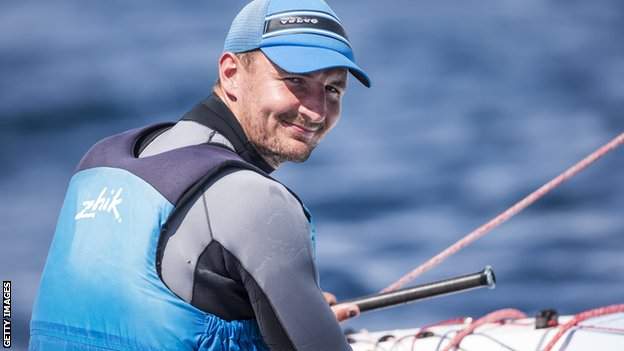 Giles Scott: GB Olympic champion fourth in Finn Gold Cup - BBC Sport