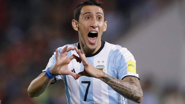 Copa America: Why did Angel di Di Maria celebrate by holding up a T ...