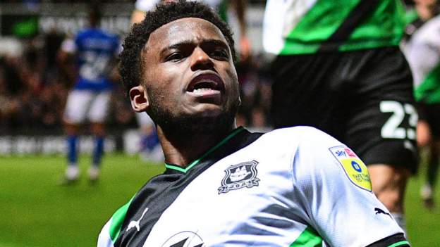 Bali Mumba: Plymouth Argyle defender hailed after Ipswich equaliser ...
