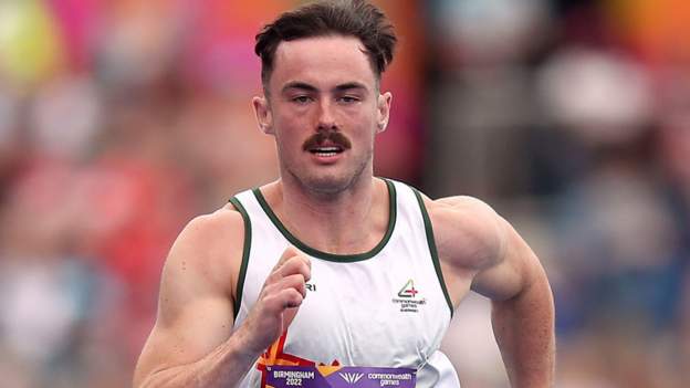 Commonwealth Games: Guernsey's Joe Chadwick runs 100m Guernsey record ...