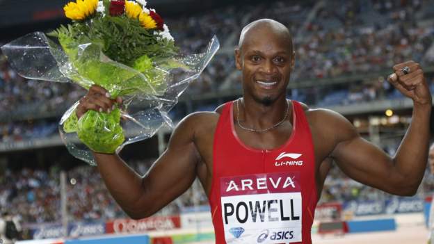 Asafa Powell runs second fastest 100m of 2015 to win in Paris - BBC Sport