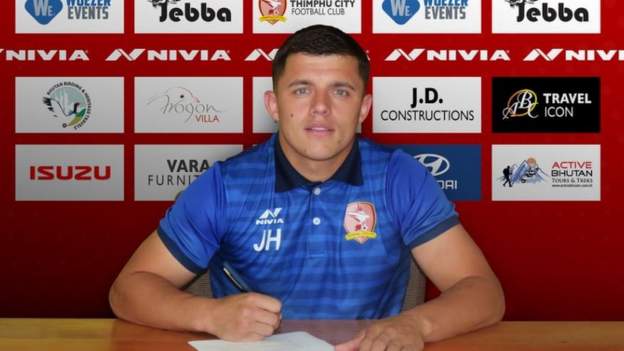 Jay Hart: The footballer rebuilding his life 5,000 miles from home ...