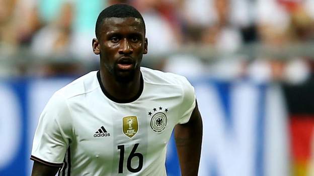 Germany's Antonio Rudiger out of Euro 2016 with knee injury - BBC Sport