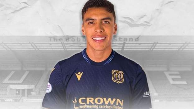 Diego Pineda: Dundee's second Mexican signing was recommended by their first - BBC Sport