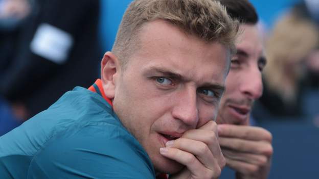 Alex Ward: Wimbledon wildcard speaks about tennis' Futures tour - BBC Sport