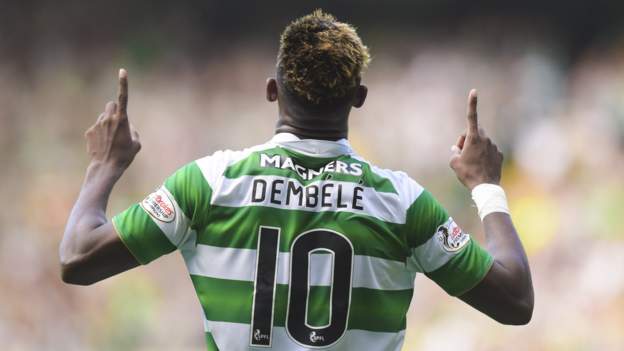 Moussa Dembele: Celtic career kicked off by Old Firm hat-trick - BBC Sport