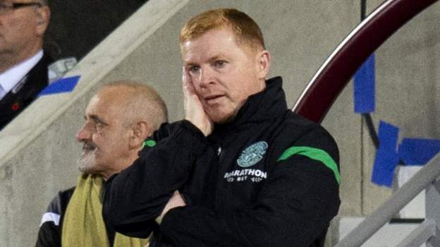Neil Lennon: Robbie Neilson & Gary Caldwell on coin throw at Tynecastle ...