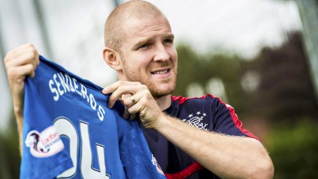 Rangers' Philippe Senderos eyes improvement and title - BBC Sport