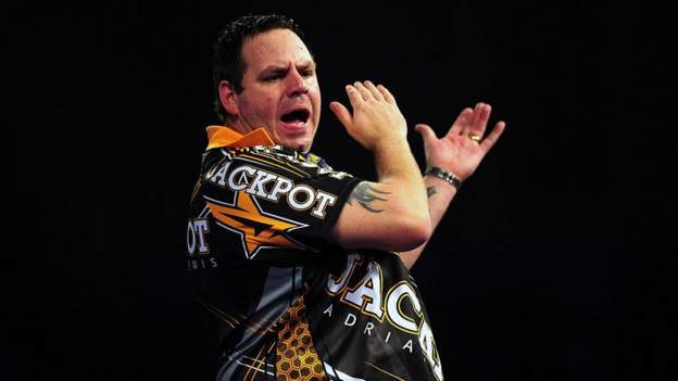 Premier League Darts: Adrian Lewis hits nine-dart finish in Belfast ...