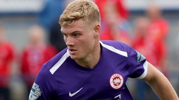 Irish Premiership: Defender Harry Flowers leaves Larne as loan deal ...