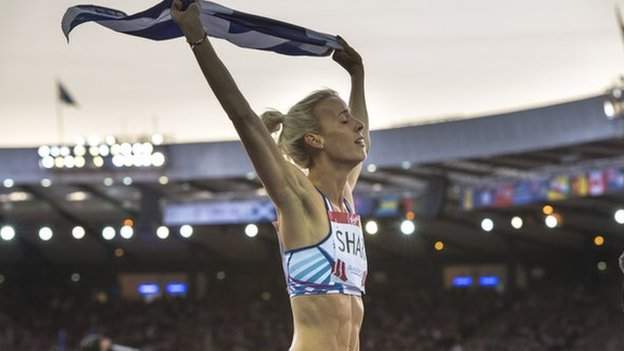 Lynsey Sharp breaks Scottish women's 800m record - BBC Sport