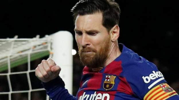 Barcelona 1-0 Real Sociedad: Lionel Messi scores late penalty - BBC Sport