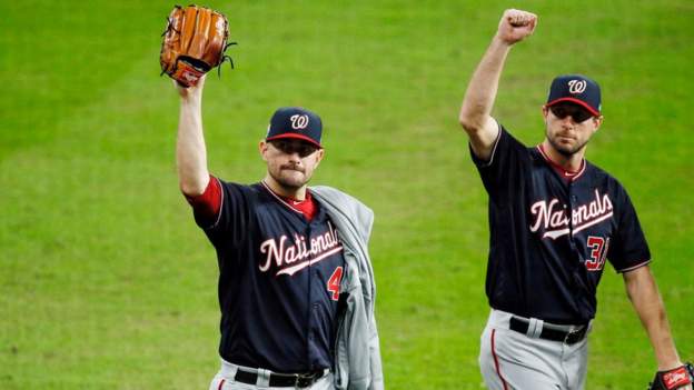 The Washington Nationals win game six to take World Series to a decider ...