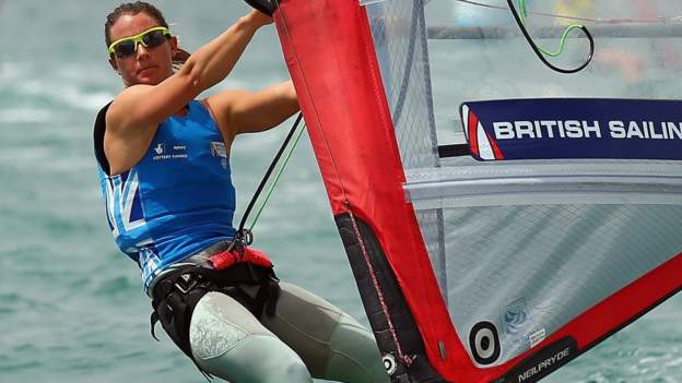World Cup: Bryony Shaw, Hannah Mills & Saskia Clark win gold - BBC Sport