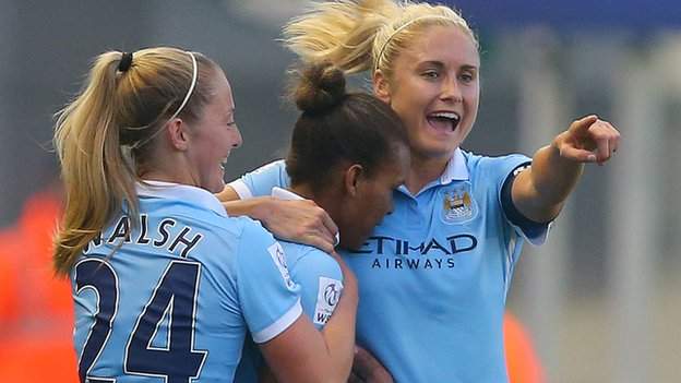 WSL 1: Manchester City Women 2-1 Notts County Ladies - BBC Sport