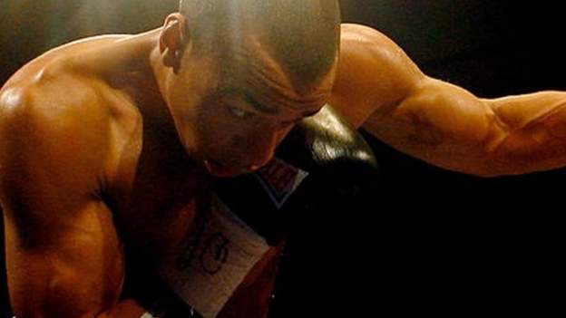 Tyan Booth: Boxer suspended for comments about Scott Westgarth - BBC Sport