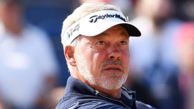 Darren Clarke: Ex-Open champion shares 24th spot on senior debut - BBC ...